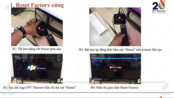 Fpt Play Box lỗi hay gặp hướng dẫn cách khắc phục sửa thành công 100%