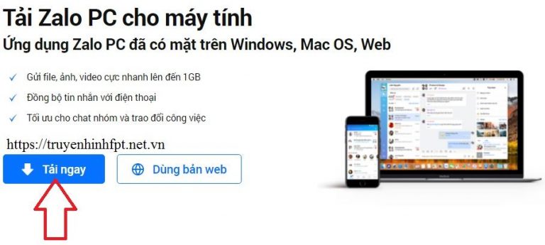 Zalo PC & Zalo Web Cách Tải Download Cài Đặt Sử Dụng Trên Máy Tính